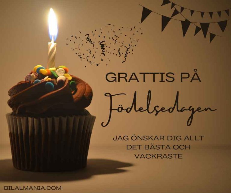 ️ 50+ Grattis På Födelsedagen GIF & Kort (2026)